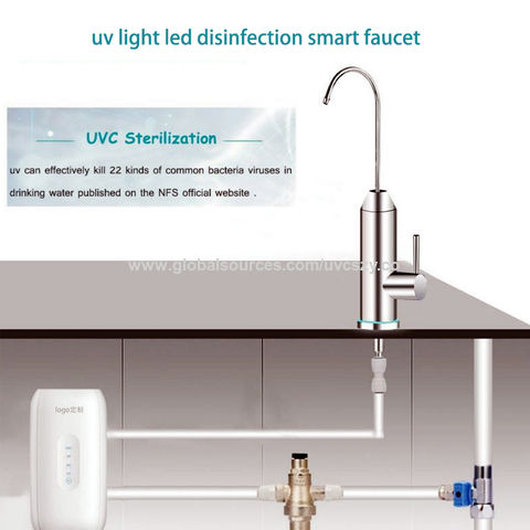 Buy Wholesale China Health Care Uv Light Led Disinfection Smart Faucet ...