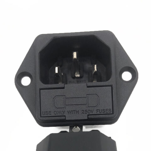 Factory Direct High Quality China Wholesale Iec C14 With Single Fuse ...