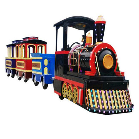 China The trackless electric royal train is a pollution-free, smoky ...