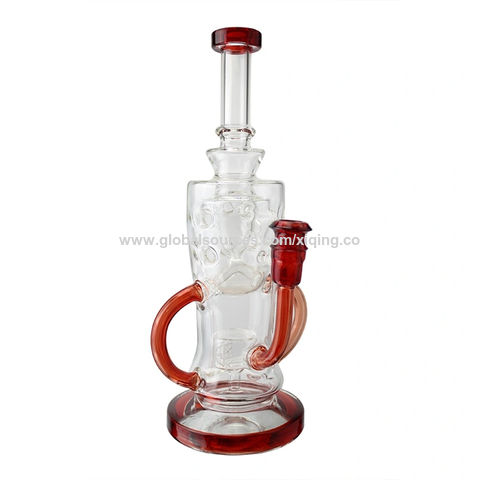 China 11.4" Height Good Function High Borosilicate Glass DAB Rig Hookah ...