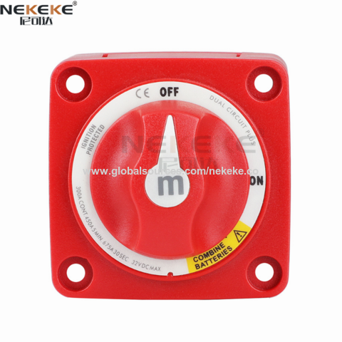 China NEKEKE Auto Selector 4 Position Battery Disconnect Isolator Cut ...
