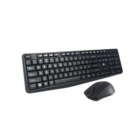 2.4GHz Wireless Super Slim Multimedia Keyboard and Mouse Combo, 10m ...