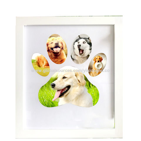 Buy Wholesale China Dog Picture Frame With Paw Print Shape & Dog ...