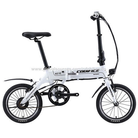 China Electric Folding Bike Foldable E Bikes 16'' on Global Sources ...