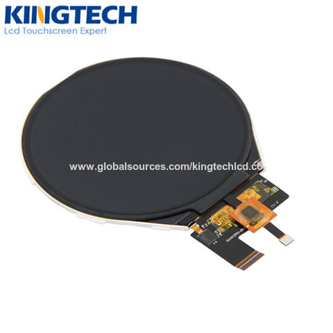 China Kingtech 3.4 inch display 800*800 MIPI 3 lane ips round touch panel TFT lcd display screen ...