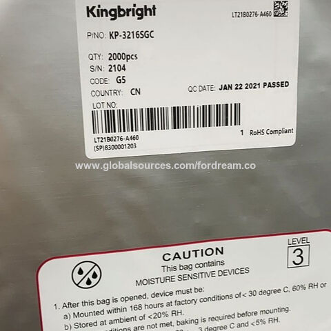 Buy Wholesale China Kp-3216sgc Kp-3216sgc Green Led, 568 Nm 3216 (1206 ...