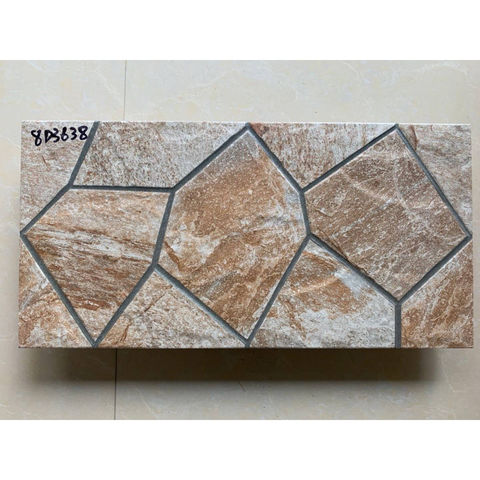 China 300*600mm Stone Ceramic Outdoor Wall Tile, Porcelain Facing Tile ...