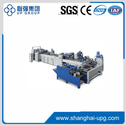 China LQ-ZB1250S-450 Fully Automatic Sheet-feeding Paper Bag Making ...