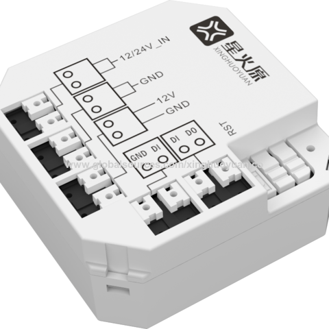 China Zigbee Curtain Module Zigbee 3.0 Double Relay Smart Home Solution ...