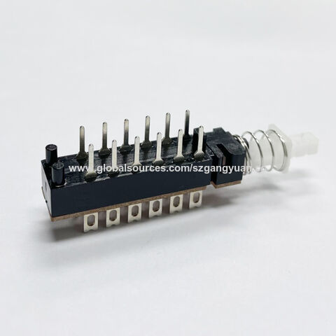 China High quality 3PDT latching push button switch on Global Sources ...