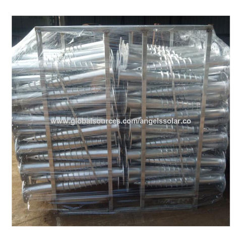 China Pipe Ground Anchors Screw Pile Galvanized Screw Anchors Ground ...