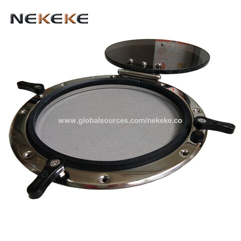 China Marine boat porthole window Stainless Steel 316L round porthole ...