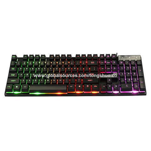 China Anti-ghost Wired Rgb Mechanical Gaming Keyboard For PC on Global ...