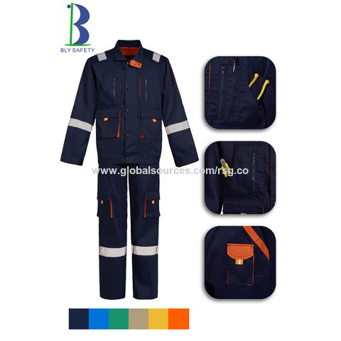 Buy Wholesale China Dark Blue Multi Pockets Design 65%polyester 35 ...