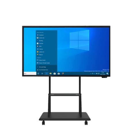 China 55 75 86 98 Inch 4k Smart Classroom infrared digital portable Interactive touch board ...