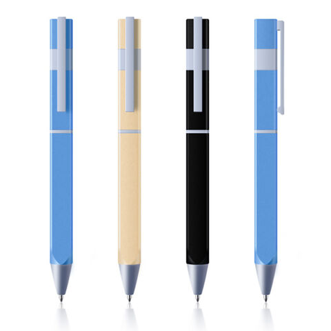 Buy Wholesale China Creative Multi-color Square Aluminum Ballpoint Pen ...