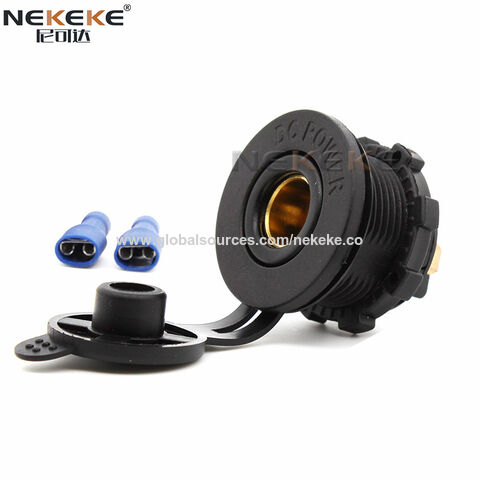 Nekeke 12v Adapter Socket Car Cigarette Lighter Socket Adapter Merit ...