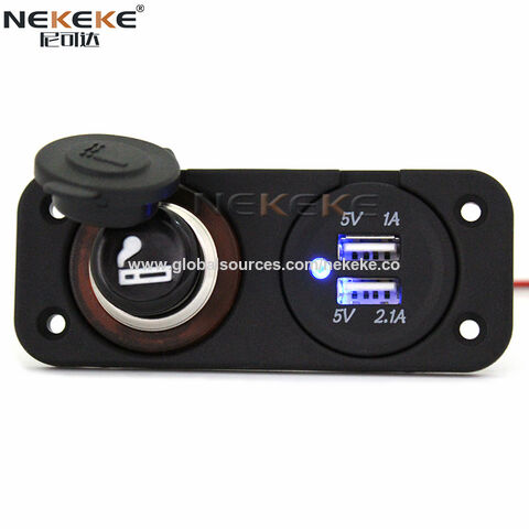 Buy Wholesale China Nekeke Universal 12v Cigarette Lighter Power Port ...