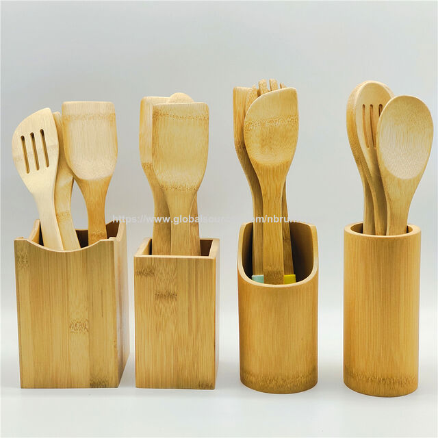 Buy Wholesale China Bamboo Cooking Spoons, Kitchen Utensils Cutlery ...