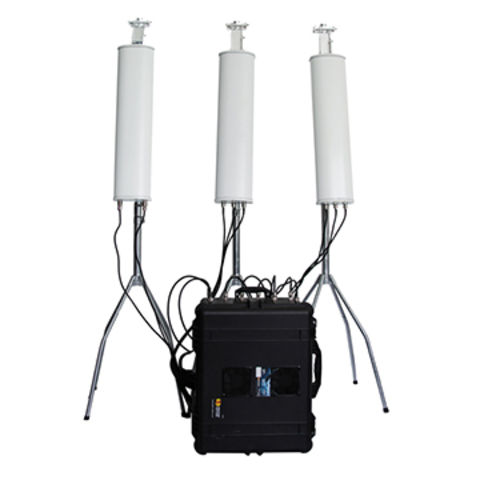 China Drone Jammer Max 720W 8 Bands 5.8GHz, 2.4GHz, 433MHz, Signal ...
