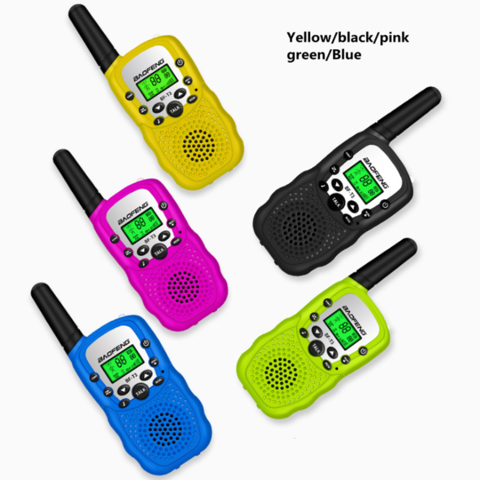 BF-T3 Portable Two Way Radios Kids Gift, Long Range Child Walky Talky ...