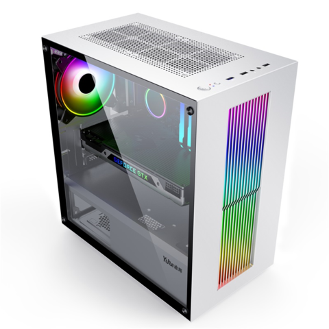 China SAMA SM05 white case pc mini tower computer cases atx oem high ...