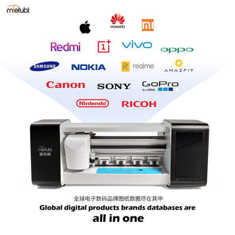 Hydrogel Film TPU Material Plotter Screen Protectors Cutting Machine ...