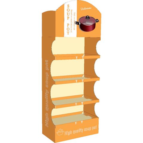 China Supermarket Walmart PDQ OEM Cardboard Corrugated Counter Box PDQ ...