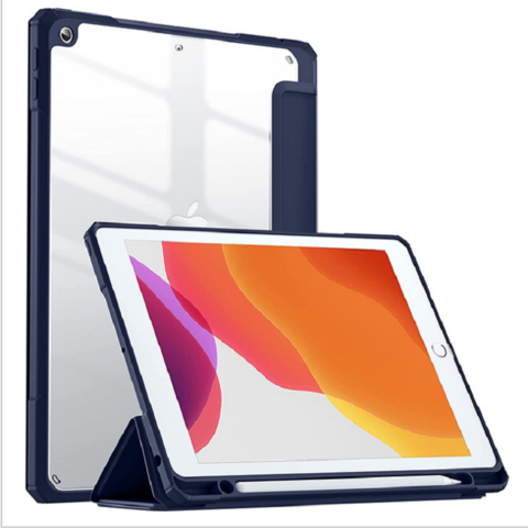 Buy Wholesale China Cryst Clear Tablet Case For Ipad- Navy Blue ...