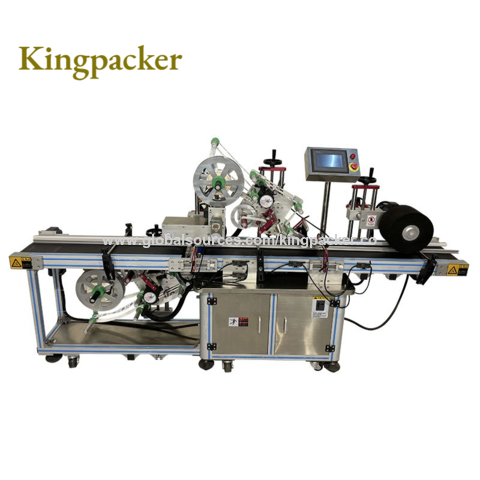 Buy Wholesale China Automatic Upper And Lower Boxes Labeling Machine & Upper And Lower Labeling ...