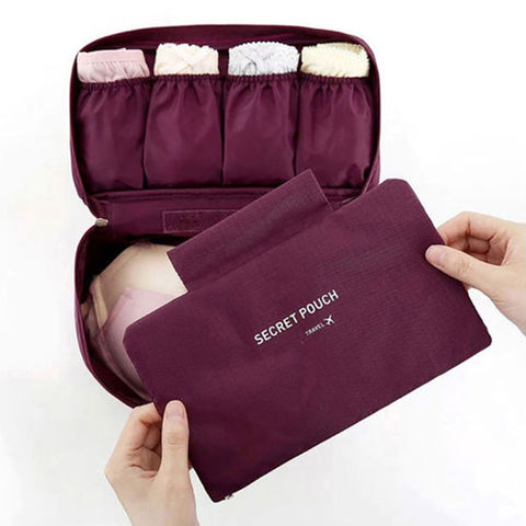 Bra Bags Travel Bra Organizer Mini Bra Travel Bag Underwear Storage Bag ...