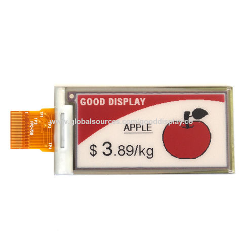 2.13 inch Good Display Tri-color e ink display SPI e paper TFT LCD ...