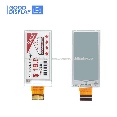 Buy Wholesale China 2.13 Inch 212x104 Electronic Paper, Nameplate ...