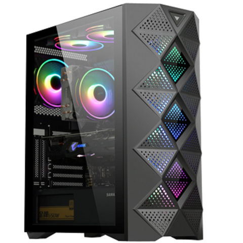 China AOJIE 3502 model with ARGB stripe on front panel standard ATX ...