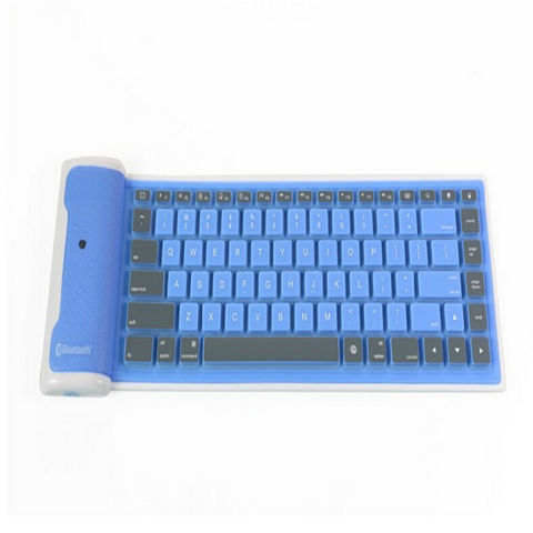 China Customized wireless silicon bluetooth keyboard soft keyboard on ...