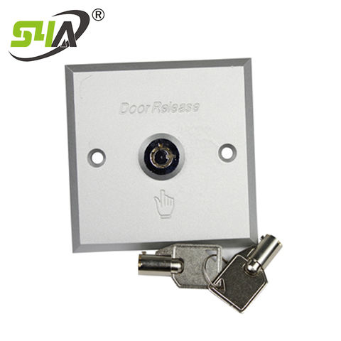 Aluminium alloy Emergency Door Release Key Switch with LED, Key Switch ...