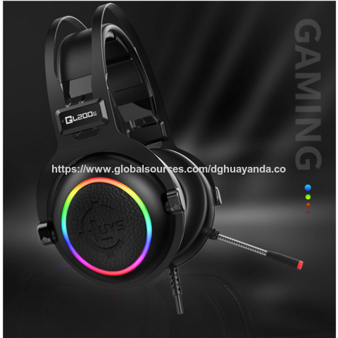 China JINDUN GL200S Each Over the Ear Headsets with Mic & LED - Edition ...