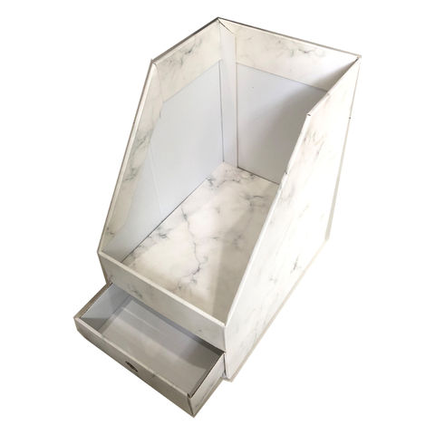 China Folding magazine box with drawer, custom logo, colorful printing ...