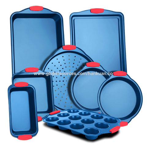 Buy Wholesale Taiwan 8piece Carbon Steel Nonstick Bakeware Set W/heat ...