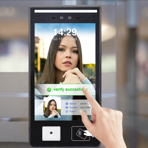 China Biometrics smart doorbell touch screen Access Control system WiFi ...