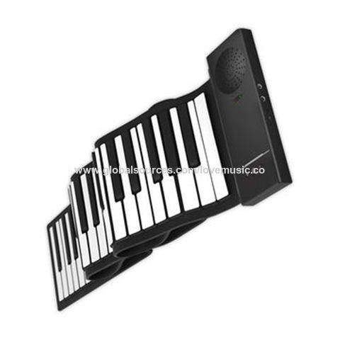 Buy Wholesale China Portable 88 Keys Flexible Roll Up Piano Electronic Soft Keyboard Piano ...