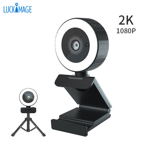 Buy Wholesale China Luckimage Cmos Pc Cameras Webcam With Ring Light ...