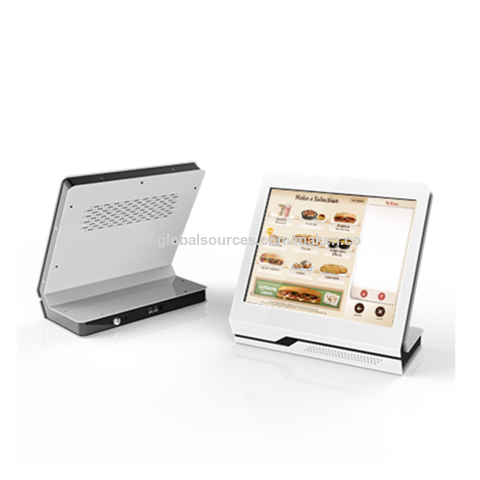 China Restaurant Order Machine 19" Touch Screen Countertop Interactive ...