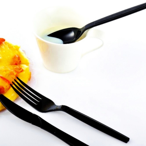 Buy Wholesale China Heat Resistant Cornstarch Flatware Astm D6400 ...