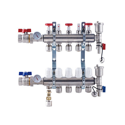 Adjustable Manifolds Gauge Manifold flow meter Brass Manifold ...