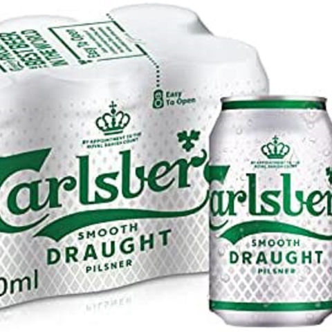 Buy Wholesale Canada Carlsberg Premium Smooth Draught Beer Can 330ml ...