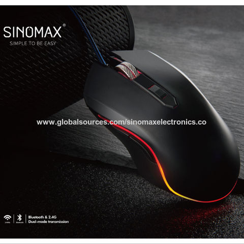 China Gaming Mouse with RGB backlit Wireless/Wired optional Mouse with ...