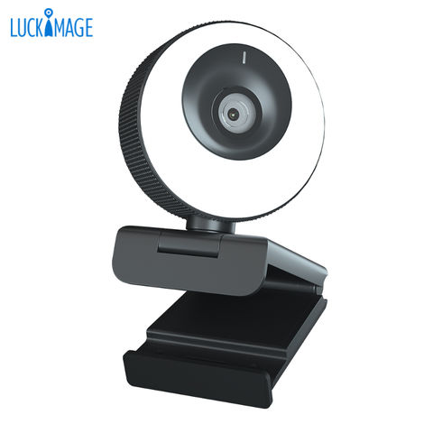 Buy Wholesale China Luckimage Cmos Pc Cameras Webcam With Ring Light ...