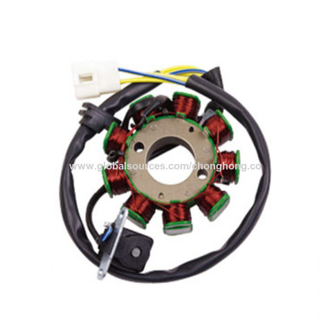 China Motorcycle Magneto Stator Coil (C100-9 Pole Stator) on Global ...