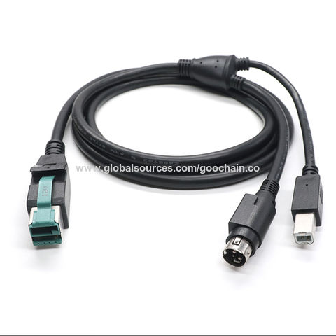 Buy Wholesale China 12v Powered Usb To Usb2.0 B/m And Power Din 3pin ...